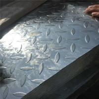 China Galvanized Surface Treatment A36 Checkered Carbon Steel Plate 1500mm Width and 2-8mm Thickness for Metal Roofing for sale