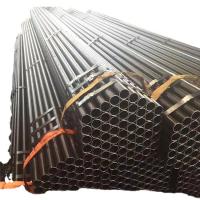 China Hot Rolled Iron Pipe 6 Meter Welded Steel Pipe Round Cutting Service Erw Black Carbon for Cold Rolled Welded Steel Pipe for sale
