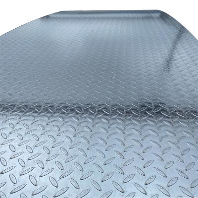 China GB Standard Durable Galvanized Checkered Plates Ideal for strength Steel Plate in Industrial Commercial Flooring for sale
