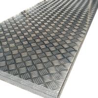 China GB Standard Durable Galvanized Checkered Plates Ideal for strength Steel Plate in Industrial Commercial Flooring for sale