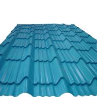 China House Roof Tile Sheets Container Roof Sheet Maroon Colored Corrugated Steel Roofing with Cutting Processing Service for sale
