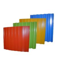 China House Roof Tile Sheets Container Roof Sheet Maroon Colored Corrugated Steel Roofing with Cutting Processing Service for sale