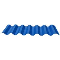 China 8-30/5-30um Primer Coating IBR 686 600x0.5mm Zinc Coated Roofing Sheet for Bending Processing Service for sale