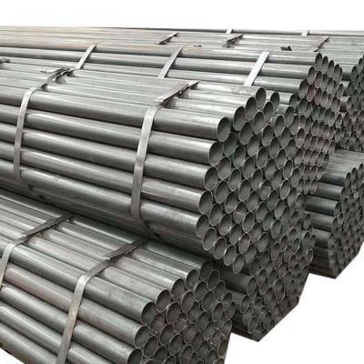 China 6-20mm Round Carbon Steel Tube Q235 Q355 A36 ST37.4 Seamless Welded ERW Pipe for Green House Structure Construction Design for sale