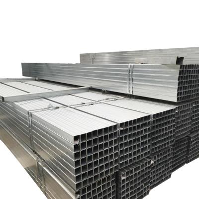 China Hot Dipped Galvanized Square and Rectangular Steel Pipe Weight of Angang 40x40 SHS 15*15-100*100 ±1% Tolerance for sale