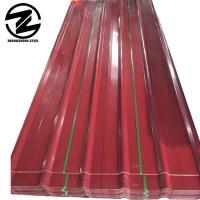 China SGCC Grade GI Roofing Sheet for Building Materials PPGI Galvanized Prepainted Color Coated Corrugated Roof Sheet for sale