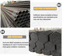 China ASTM A53 1 1/4 Schedule 40 Round Carbon Steel Pipe with Skin Pass for sale