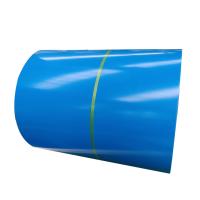 China Blue Color Coated Steel Coil Prepainted Galvanized PPGI Coils Length as customer's requirement Standard Package PPGI for sale