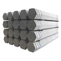China Galvanized Steel Pipe for Balcony Railing St37 Grade 10 Feet Length 80mm Diameter Round Shape Galvanized for sale