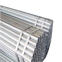 China Galvanized Steel Pipe for Balcony Railing St37 Grade 10 Feet Length 80mm Diameter Round Shape Galvanized for sale
