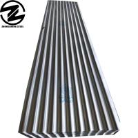 China Galvanized Coated 0.12-0.6mm White Zinc Zero Regular Spangle Hot Dipped Corrugated Roofing Sheet for Warehouse Buildings for sale