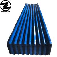 China Prepainted Color Corrugated Steel Plate DX51D Z275 PPGI Roofing Sheet Custom Galvanized Container with CE Certificate for sale