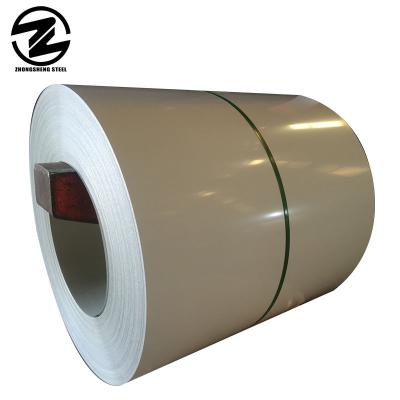China Customizable 0.4mm Coated White Color ral 9016 Prepainted Galvanized Bobinas De Acero ppgi ppgl steel coil Within 7 Days for sale