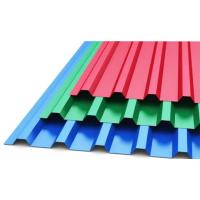 China DX51D GI Ppgl ibr ppgi metal Galvanized Corrugated Colour coated Picture steel roofing sheet with 2001-3600mm length for sale