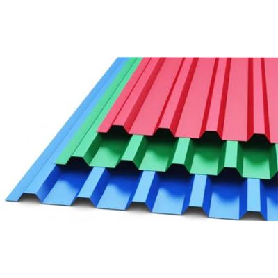 China DX51D GI Ppgl ibr ppgi metal Galvanized Corrugated Colour coated Picture steel roofing sheet with 2001-3600mm length for sale