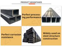 China 20x20 40x40 Square Tube Gas Pipe with Prime and Perfect Processing Performance using ERW Technique for sale