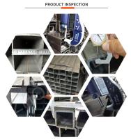 China Punching Processing Service 6m Length 38x38 3x3 Square Tube and 5x8 Rectangular Steel Pipe for Invoicing by Actual Weight for sale