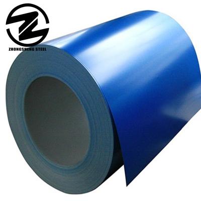 China 3-5 Tons Coil Weight Z121-Z180 Coating RAL5017 Blue Prepainted PPGI Steel Coil 0.21*914mm for sale