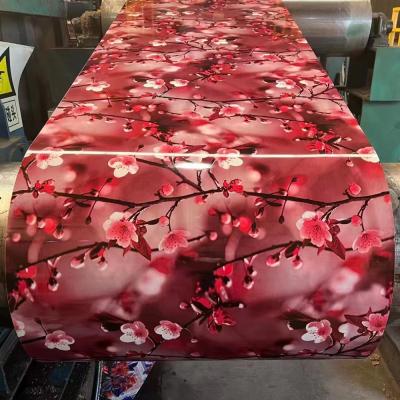 China Customizable Length RAL Color Prepainted Red Color Coated DX51D Zinc Coated Hot Steel Coil 0.12 for Your Requirement for sale