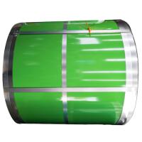 China JIS Certificate Green Color PPGI Steel Circle 0.42mm Prepainted Steel for Punching Service and Processing for sale
