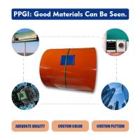 China Standard Package ESBS Essar Riffled PPGI Texture Stew RAL5015 Coil PPGI Roll Coils RAL Marble in South Africa for Container for sale