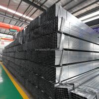 China 30*25-100*30 Size Guaranteed 3mm Thickness and 275g Weight Hot Dipped GI Pipe Galvanized Rectangular Tube for Alloy for sale