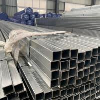 China GB Standard GI Galvanized Square Rectangular Tube with 12M Length and 2mm Thickness Guaranteed 50x100mm 100x100mm Size for sale