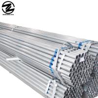 China 1.5 Inch Galvanized Steel Pipe Per Meter Hollow Round Tube in Round Galvanized Carbon Steel Tube for sale