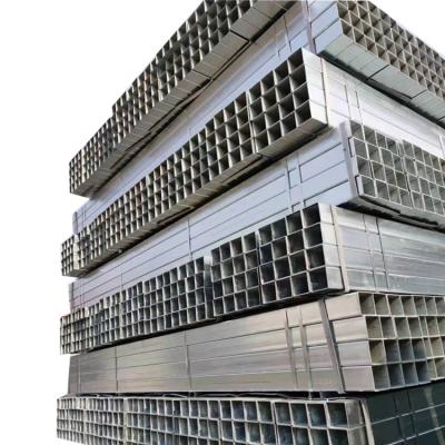 China Large Diameter Galvanized Tube Square Rectangular Steel Culvert Pipe with Hot Dipped Galvanized Steel Pipe and Thickness of 1mm--12mm for sale