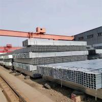 China Large Diameter Galvanized Tube Square Rectangular Steel Culvert Pipe with Hot Dipped Galvanized Steel Pipe and Thickness of 1mm--12mm for sale
