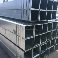 China Tubular Processing Service Welding 20X20 Galvanized Square Tube Rectangular Steel Pipe ERW GI Iron Tube Welded Tubular for sale