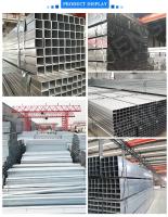 China 50x100mm 1.8mm Thickness Rectangle Gi Hollow Galvanized Tube with Guaranteed Waterproof Packaging and Tolerance ±1% for sale