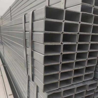 China Square Hollow Section Hot Rolled Carbon Steel Tube Weld Galvanized Rectangular Steel Pipe with Construction Service for sale