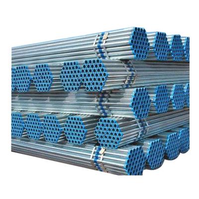 China Galvanized Coated Seamless Round Steel Pipe for Green House Frame ASTM A106 Sch 40 ERW GI Iron Making Container for sale