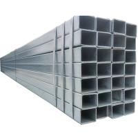China 25*50 Ms Rectangular Hollow Gi Pipe 10*10 Galvanized Steel Tube Gi Square Tubing with 1.5-4mm Thickness for sale