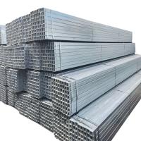 China 25*50 Ms Rectangular Hollow Gi Pipe 10*10 Galvanized Steel Tube Gi Square Tubing with 1.5-4mm Thickness for sale