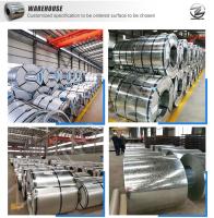 China 0.8mm 1mm 2mm Colored Galvanized Steel Coil G550 DX51D GI Coil Cutting Sheets Hardness Full Hard for sale