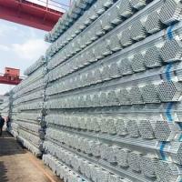 China Hot Dip Galvanized Iron Pipe for Rice/Feed Mill Q195 Q235 Q345 DIN 100 Z181 Z275 26.9 310 mm Outer Diameter Galvanized Pipe for sale
