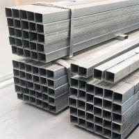 China 50x100 galvanized rectangular tube 2.5 in galvanized square tubing 3mm thick for heavy duty and industrial applications for sale