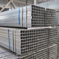 China 50x100 galvanized rectangular tube 2.5 in galvanized square tubing 3mm thick for heavy duty and industrial applications for sale