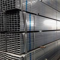 China 20 x 40 mm Rectangular Galvanized Steel Pipe with 1.5-4mm Thickness and API Certificate for sale