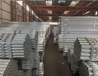 China A53 Grade 80mm Galvanized Steel Pipe for Balcony Railing Black Surface 10 Feet Length 80mm Diameter for sale