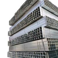 China Slightly Oiled 14 Gauge 2x2 Inch Galvanized Square Tube with JIS Certificate Oiled or Non-oiled for sale
