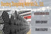 China Hot Dip and Epoxy Coated Galvanized Steel Pipe Per Meter Black as Customers' Requirement for Longitudinal Welded Pre GI for sale