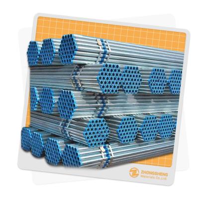 China 12M Length ±1% Tolerance Galvanized Welded Rectangular Steel Pipe 40x60 for Large Diameter Greenhouse Pipes for sale