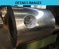 China Coil Weight 3-8 Tons Hardness Mid Hard 22 Gauge Big Flower CGCC Hot-Dip Galvanized Steel Coil for sale