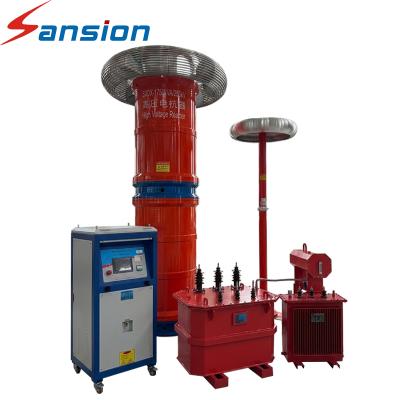 China Portable Variable Frequency Resonance Test Set for High Voltage Cable, Transformer and Substation Equipment AC Hipot Testing for sale