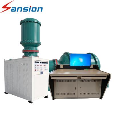 China GIS AC Withstand Voltage Test System with Partial Discharge Measurement High Voltage Resonance Test Equipment for GIS Testing for sale