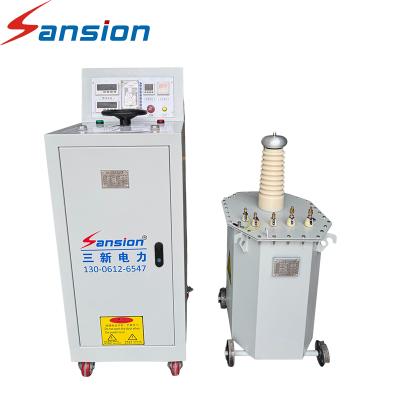 China AC Dielectric Test System AC Hipot Dielectric Withstand Voltage Tester for Transformer, Cable, Switchgear Insulation Test for sale