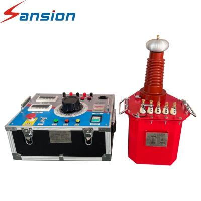 China 5KVA 50KV Power Frequency AC Withstand Test System for Transformer Switchgear Cable Insulation Testing with Control Console and High Voltage Test Transformer for Electrical Equipment Manufacturers for sale